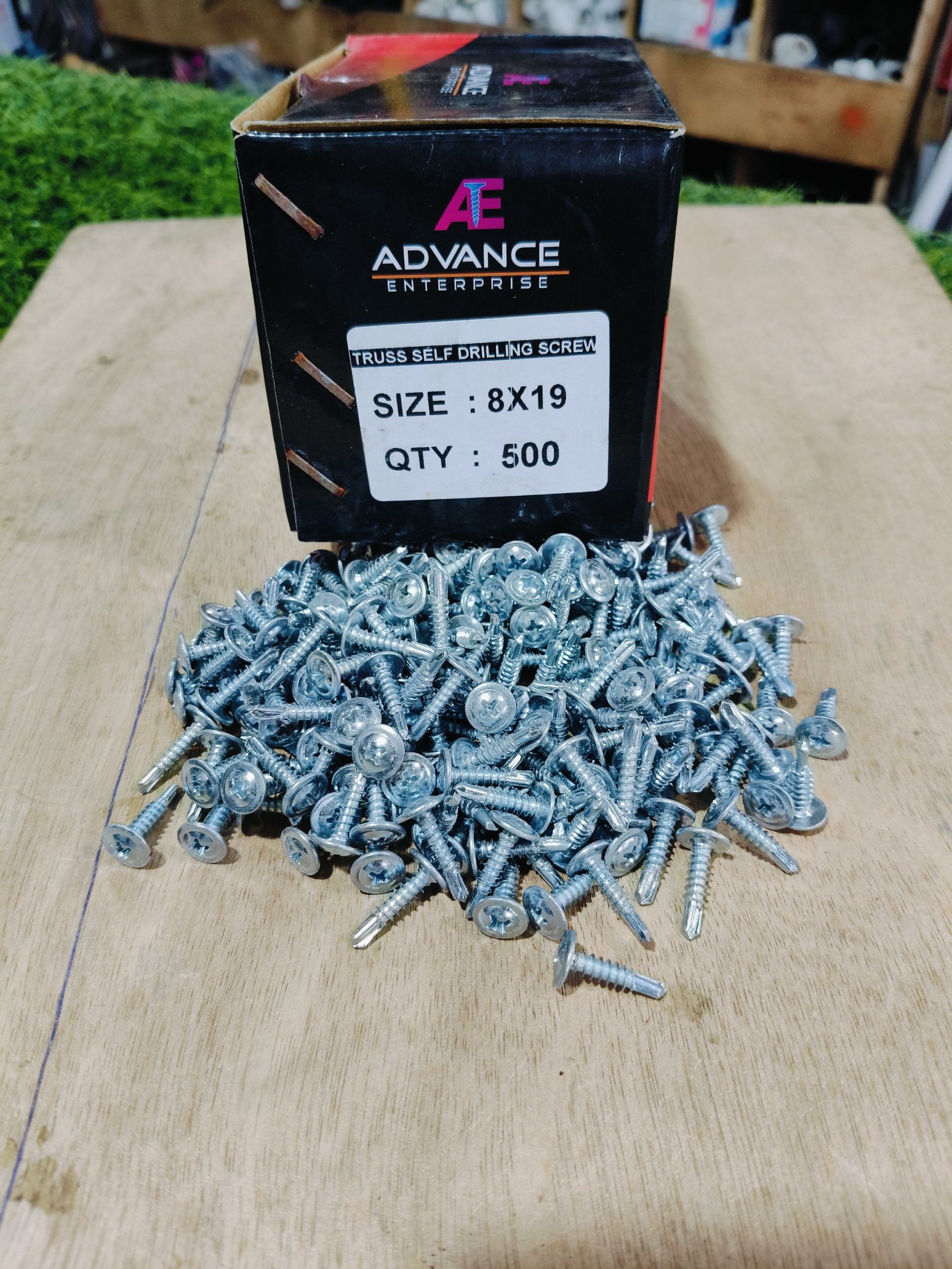 8x19 Truss Self Drilling Screw Box of 500 Topi - KRISHNA LIGHT HOUSE